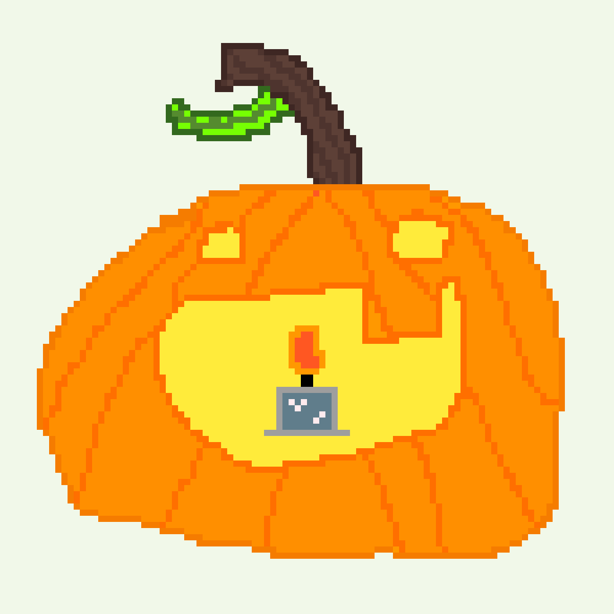 Pixilart - Pumpkin by Geo-wolf