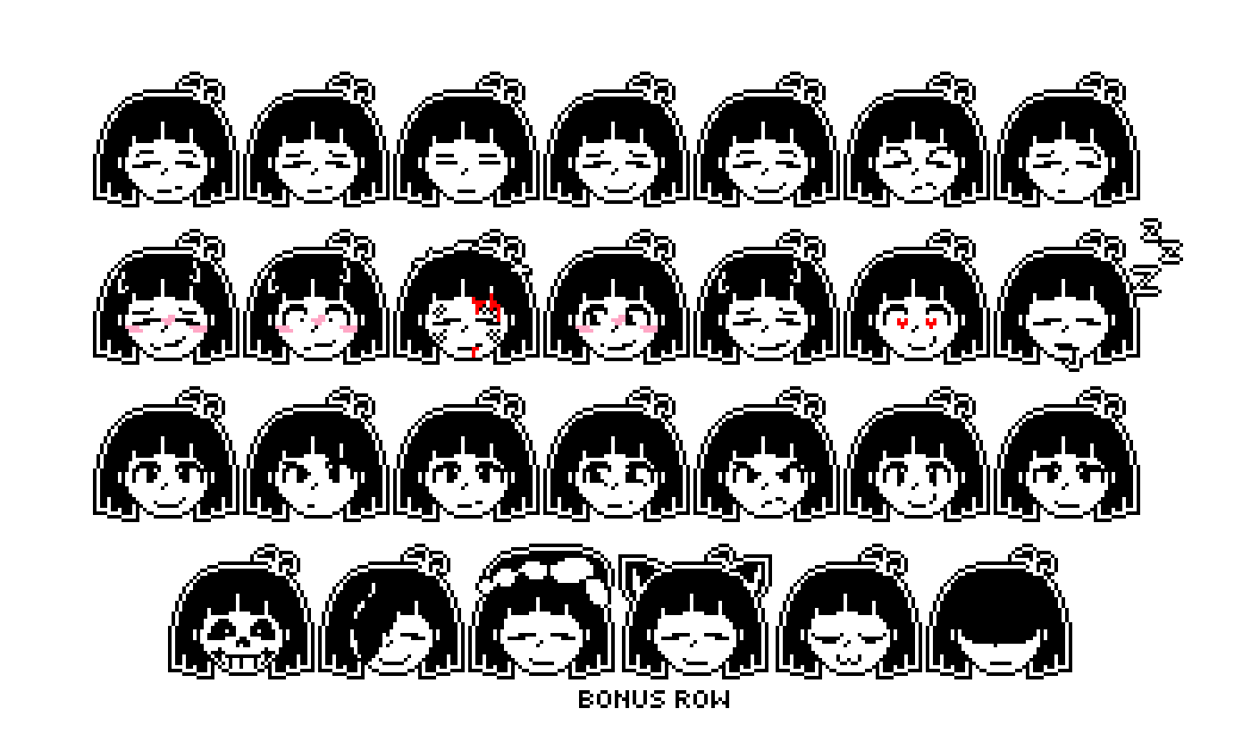 Pixilart - Frisk Talk Sprites by Werdna-5002