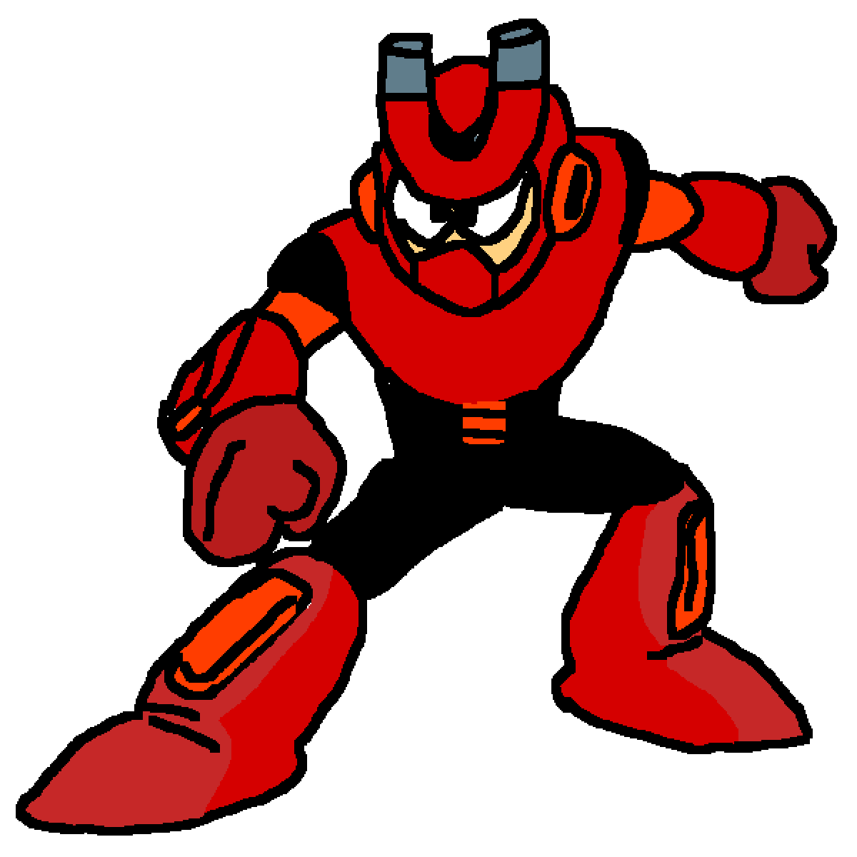 Pixilart - Magnet Man Remastered by Metal-Man