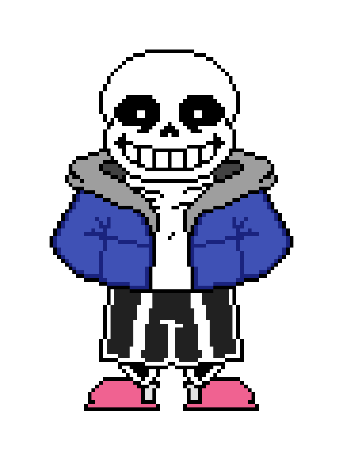 Pixilart - My first animation Sans by KukiSC14