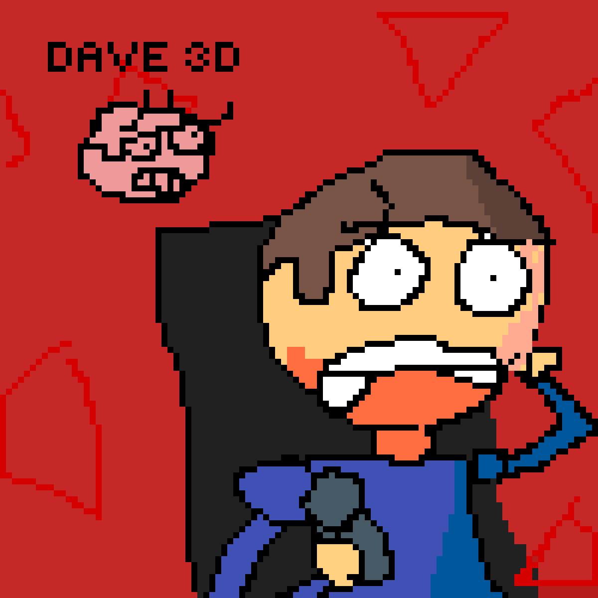 Pixilart - Dave 3d drawing by FAMK
