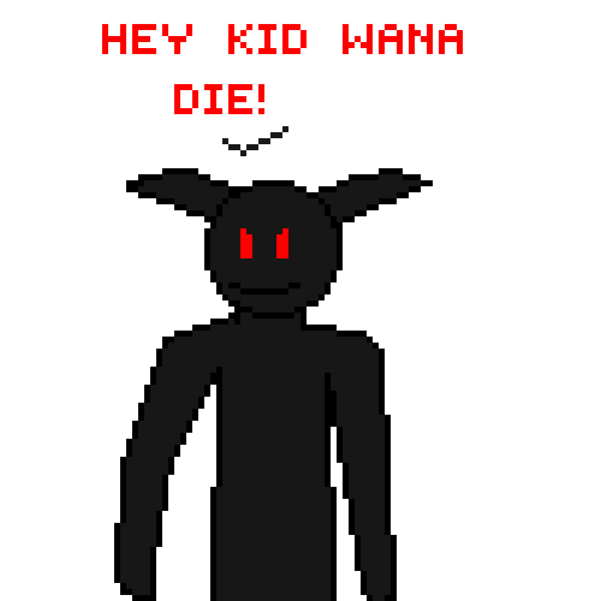 Pixilart - 2 face true form by tnttime1