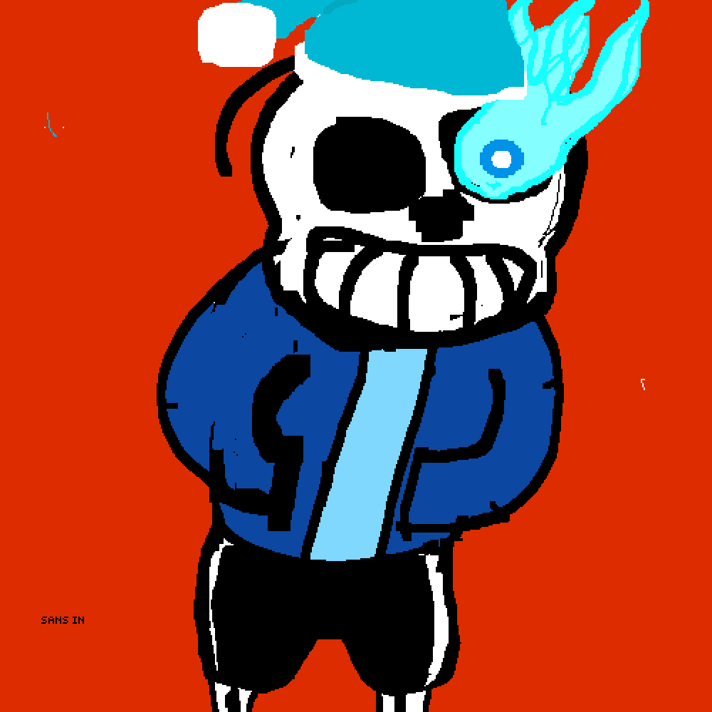 Pixilart - Sans is cool by gohun