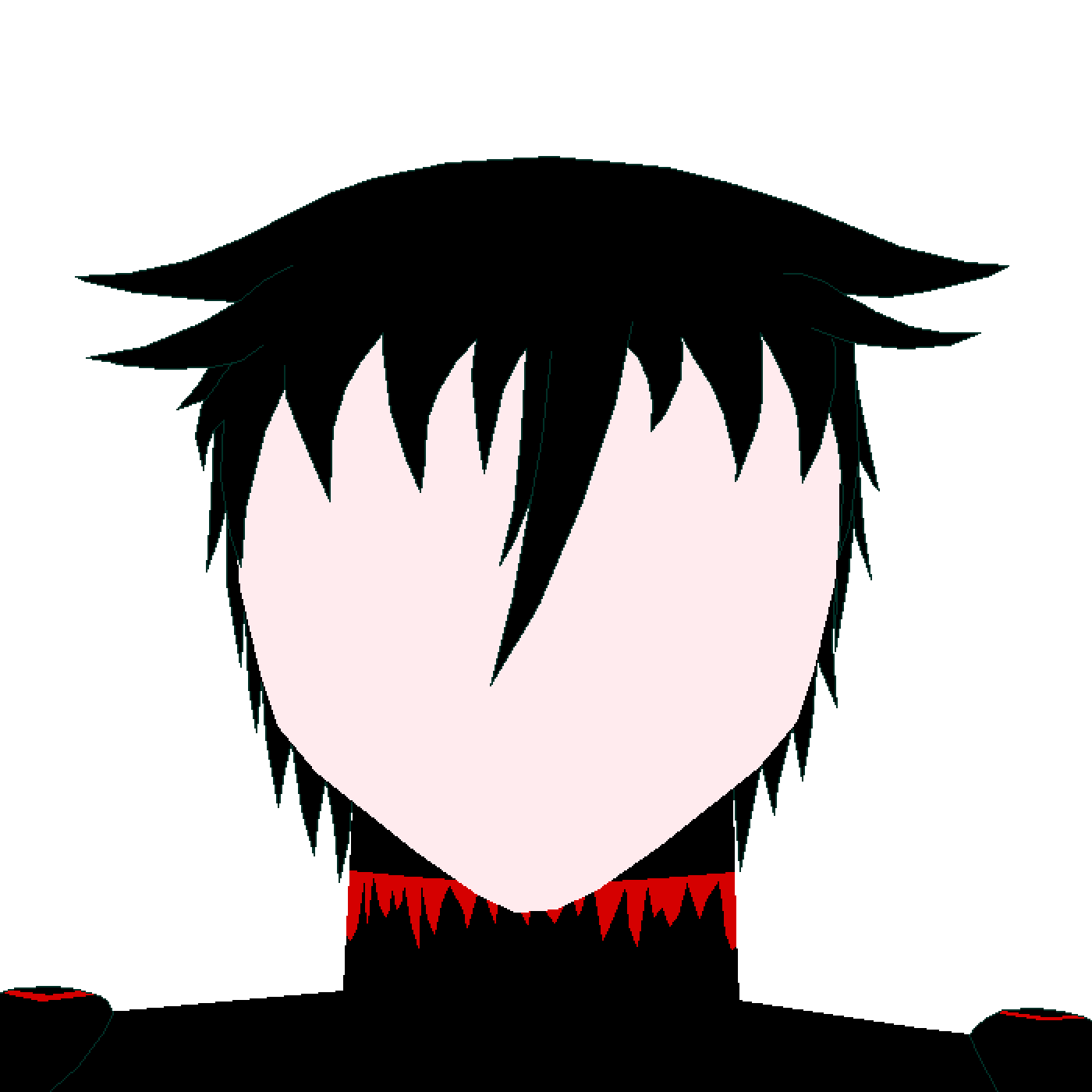 Pixilart - Twisted Face Template by bloodtale