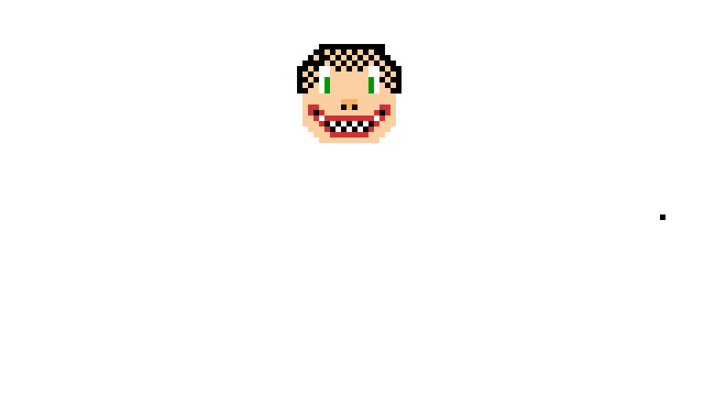 Editing Creepy Monster Sprite - Free online pixel art drawing tool ...