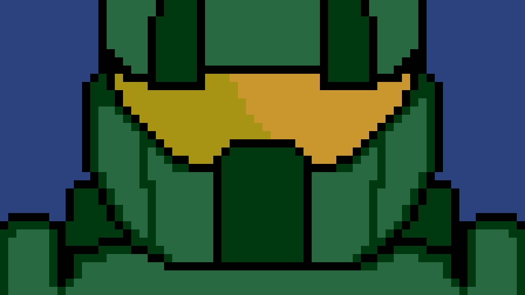 Editing Master Chief - Free online pixel art drawing tool - Pixilart