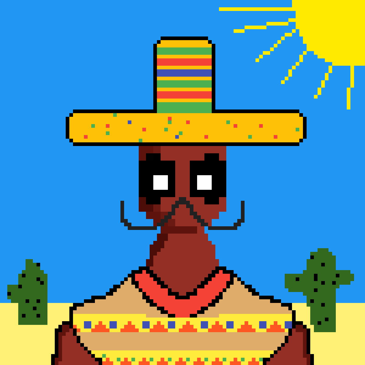 Pixilart - Deadpool in Mexico by TheSansSquad56