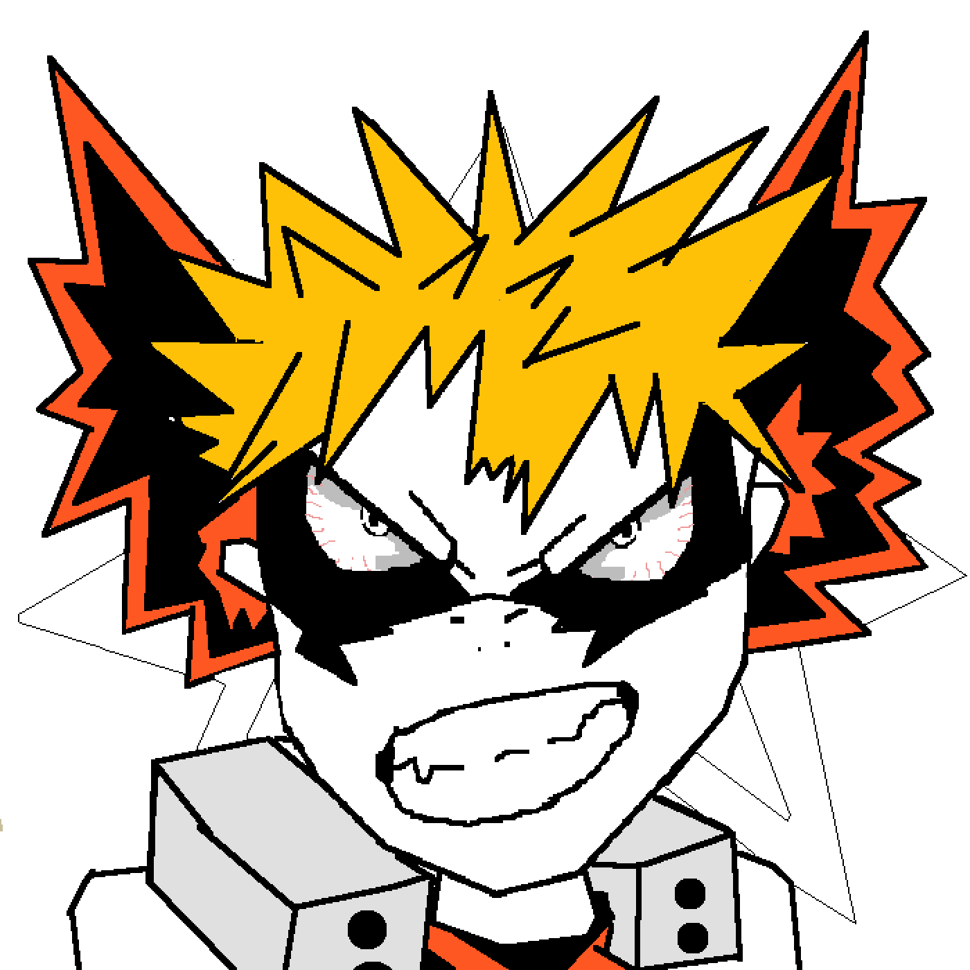 Editing BAKUGO - Free online pixel art drawing tool - Pixilart