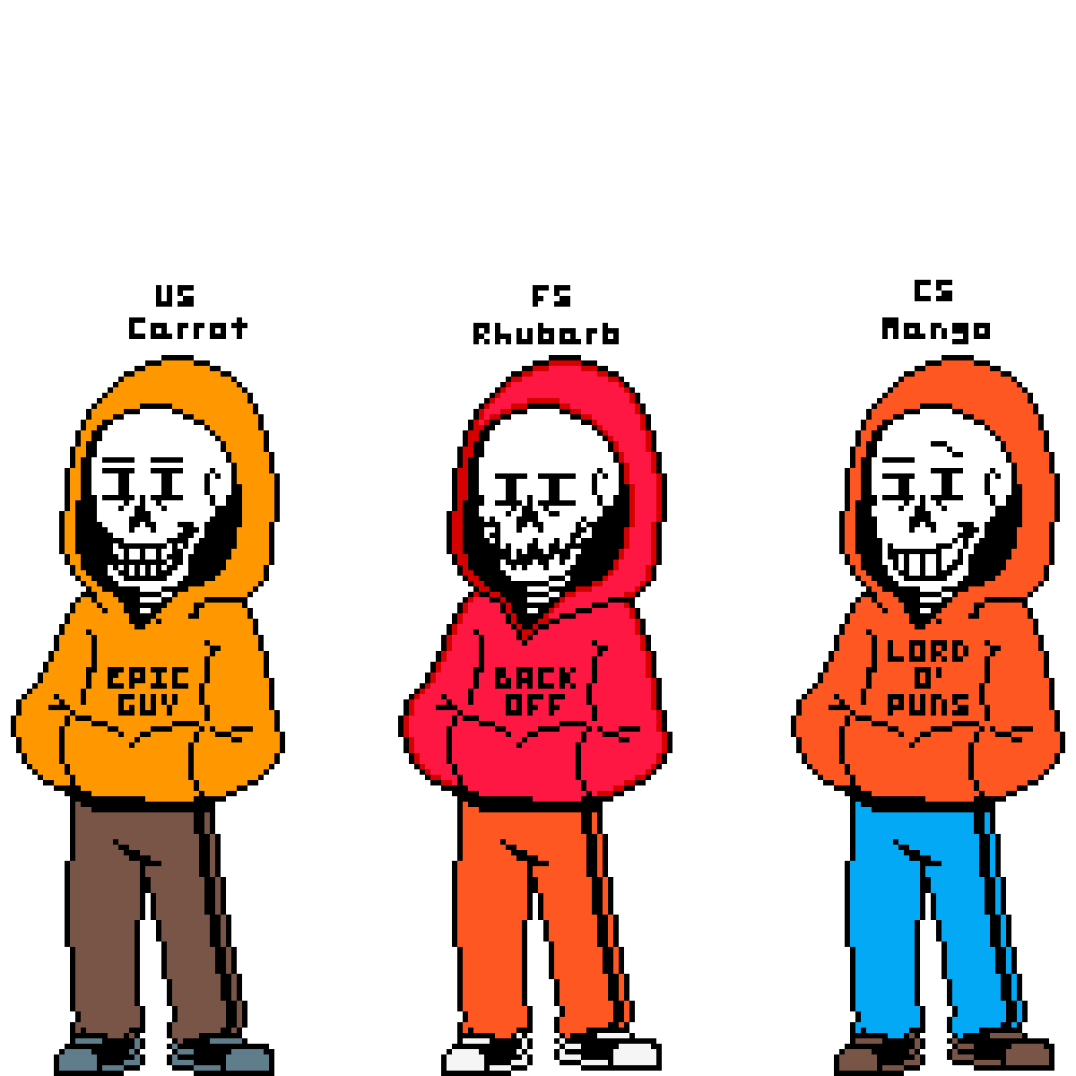 Pixilart - Au papyrus names by NexKode