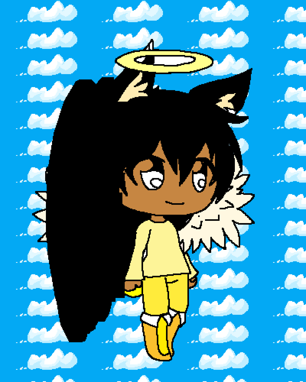 Edición angel gacha - Herramienta gratuita de dibujo en línea de pixel ...
