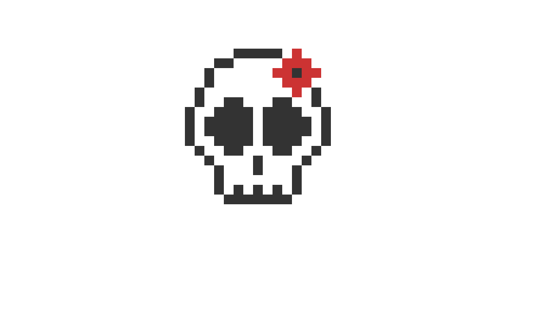 Editing Basic Skull - Free online pixel art drawing tool - Pixilart
