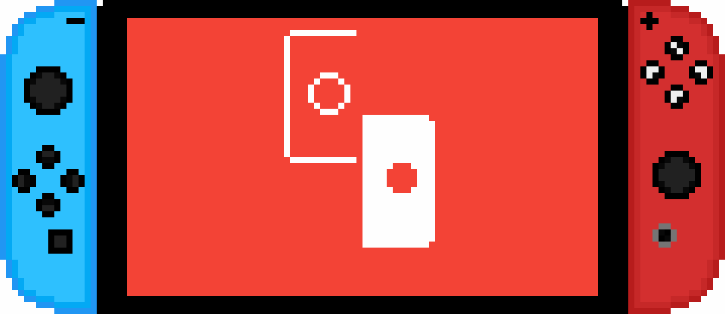 Pixilart - nintendo switch intro by braian