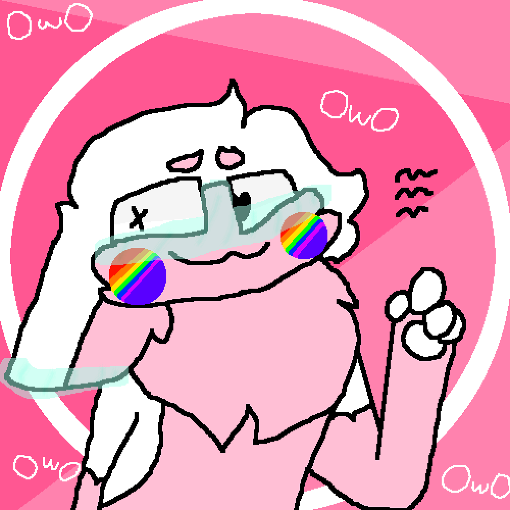 Pixilart - OwO by TRMangleMakes