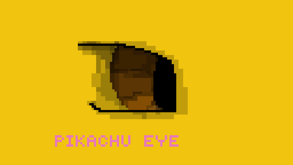 Pixilart - PIKACHUUUUUU eye by BestArtistEv