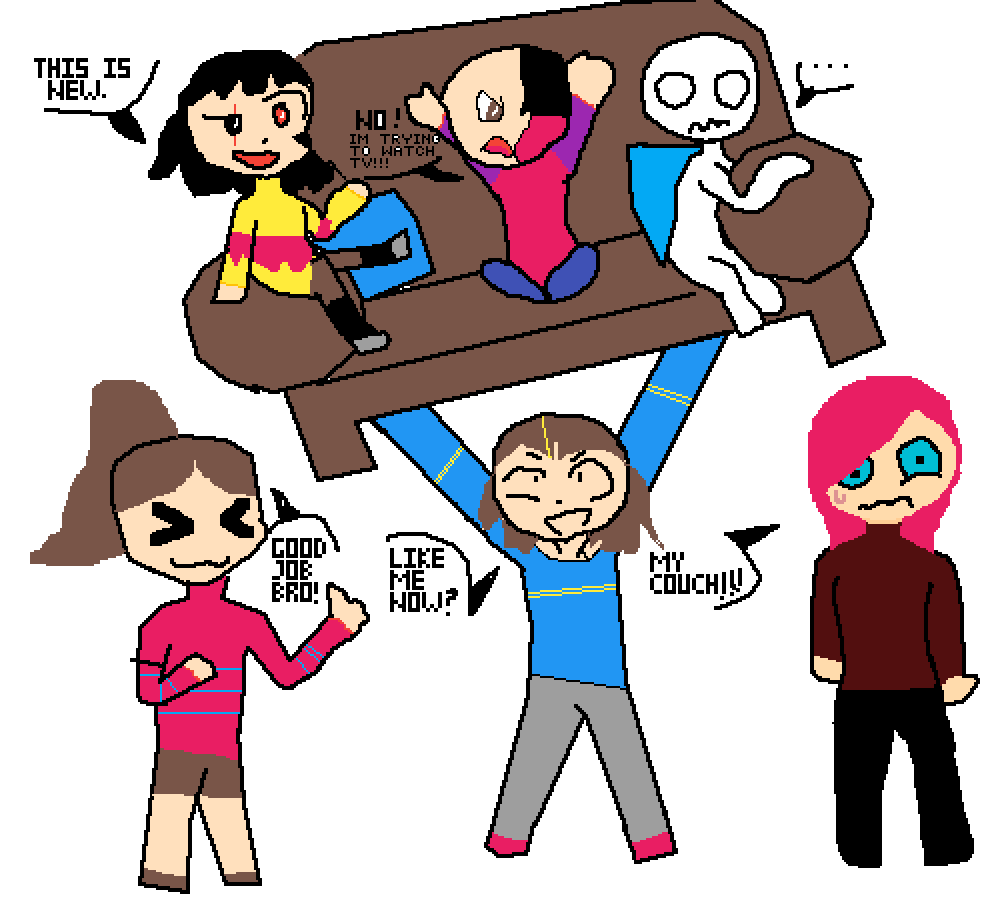 Pixilart - Couch meme by Karawantstolive