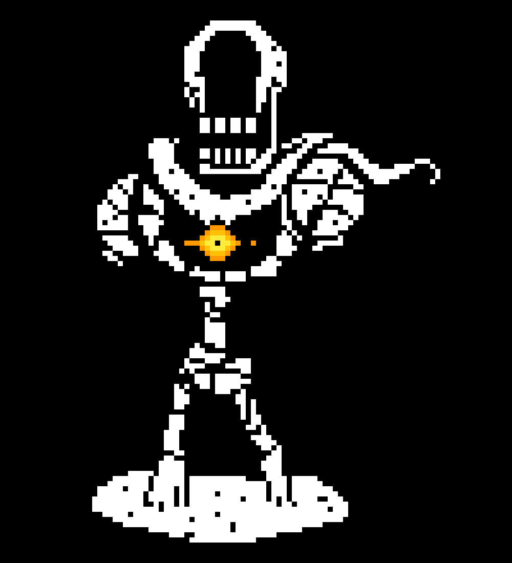 Pixilart - help_tale papyrus by fusion12345