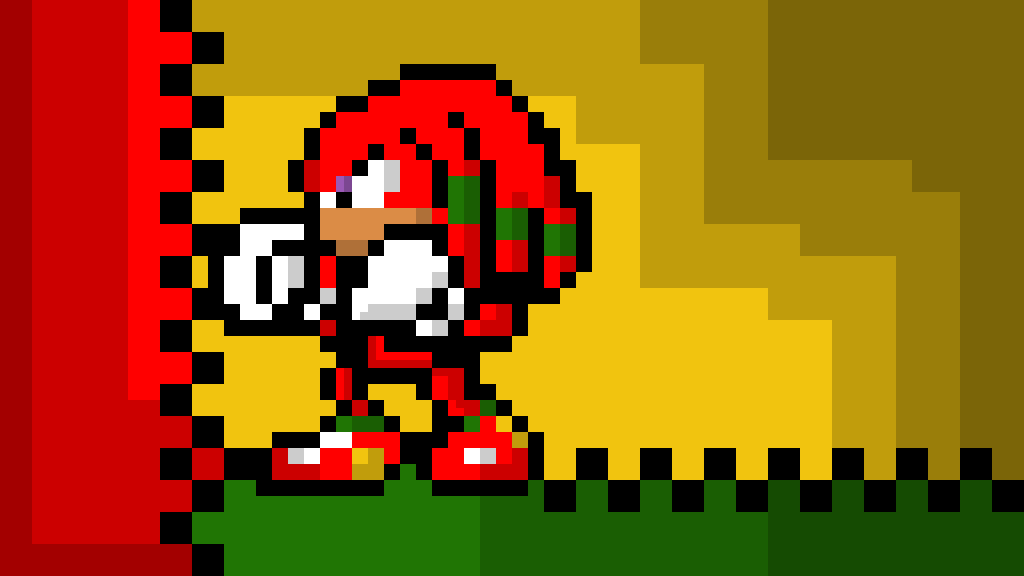 Pixilart - Knuckles by Anonymous
