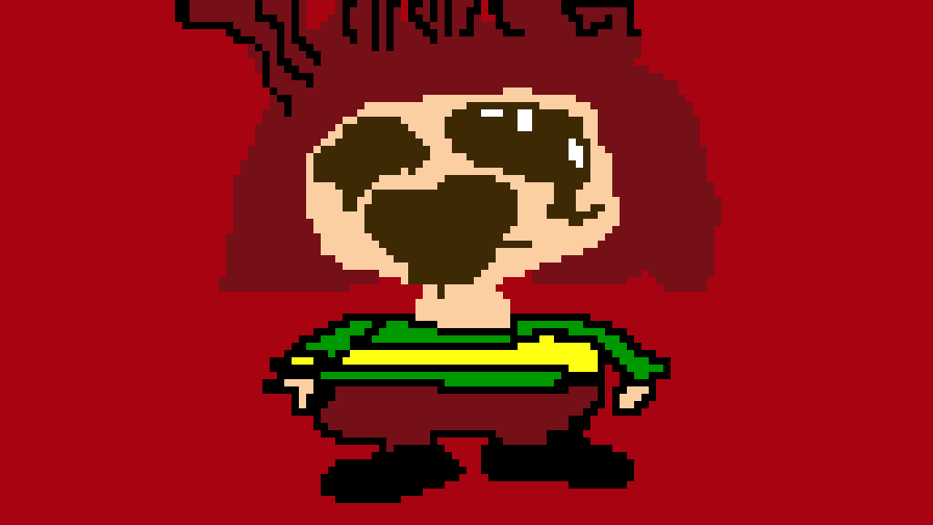 Pixilart - chara.exe by theenergeticpan