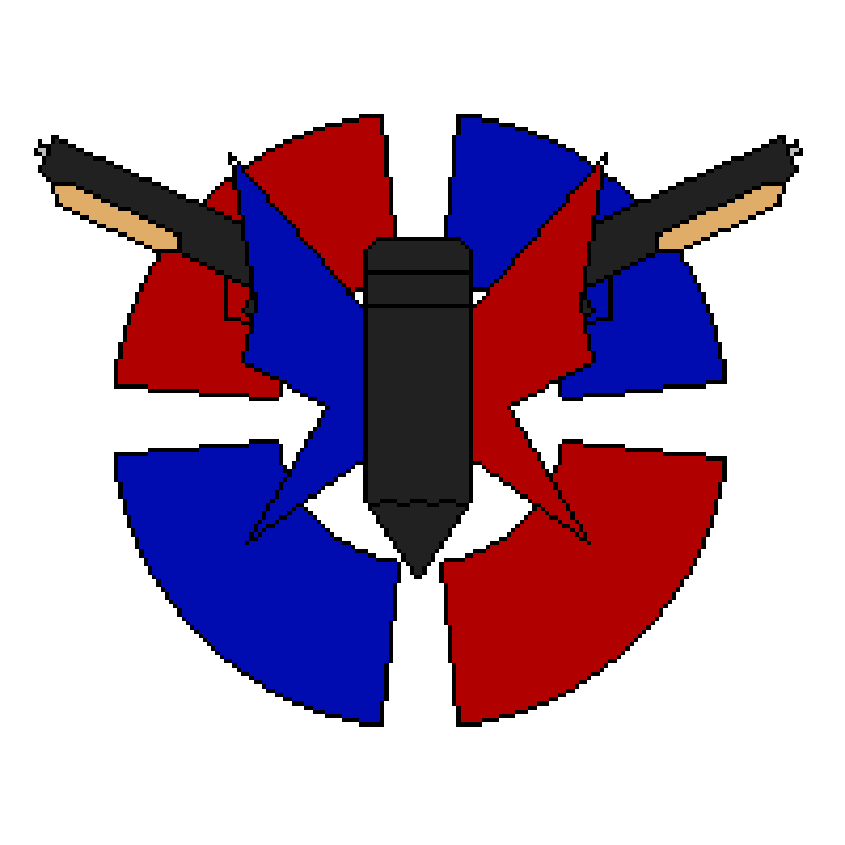 Pixilart - tf2 fan art logo by pizza-sherif