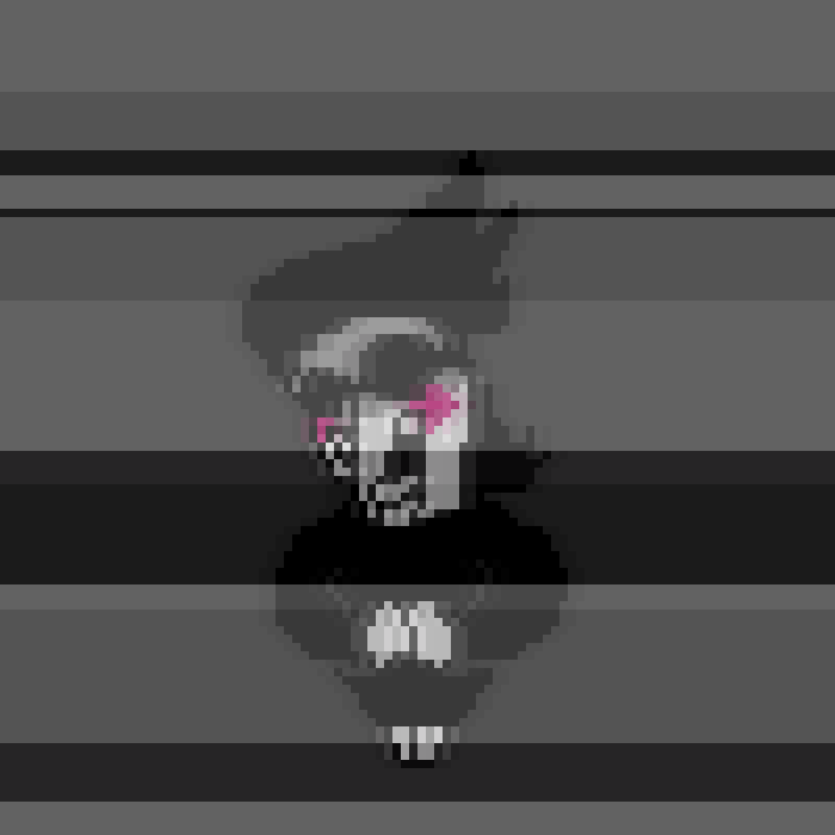 Pixilart - Dark static spamton by Gabsboi