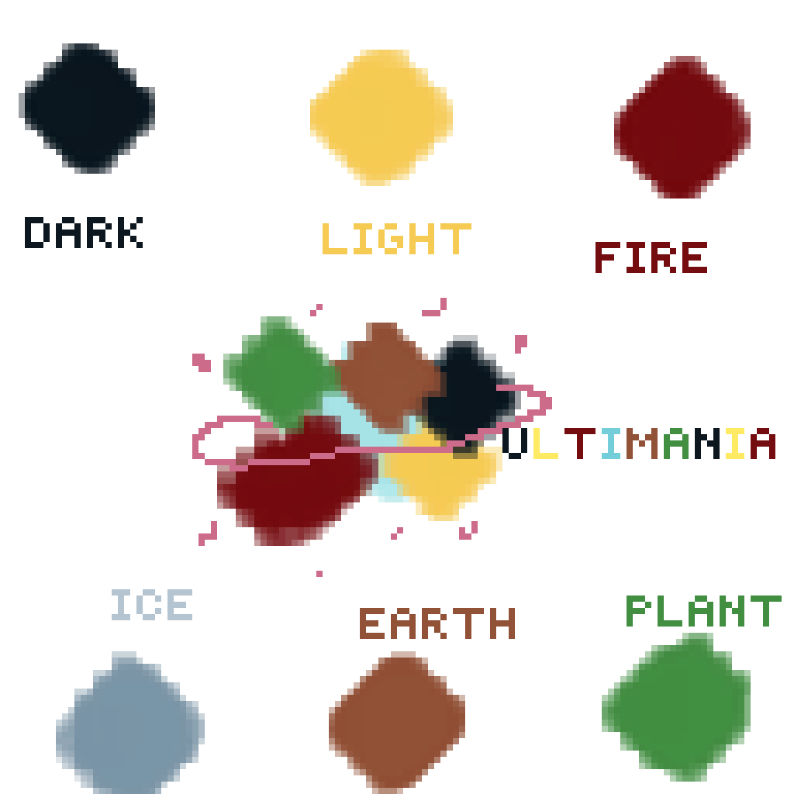 Pixilart - The elements of doom by Good-boi