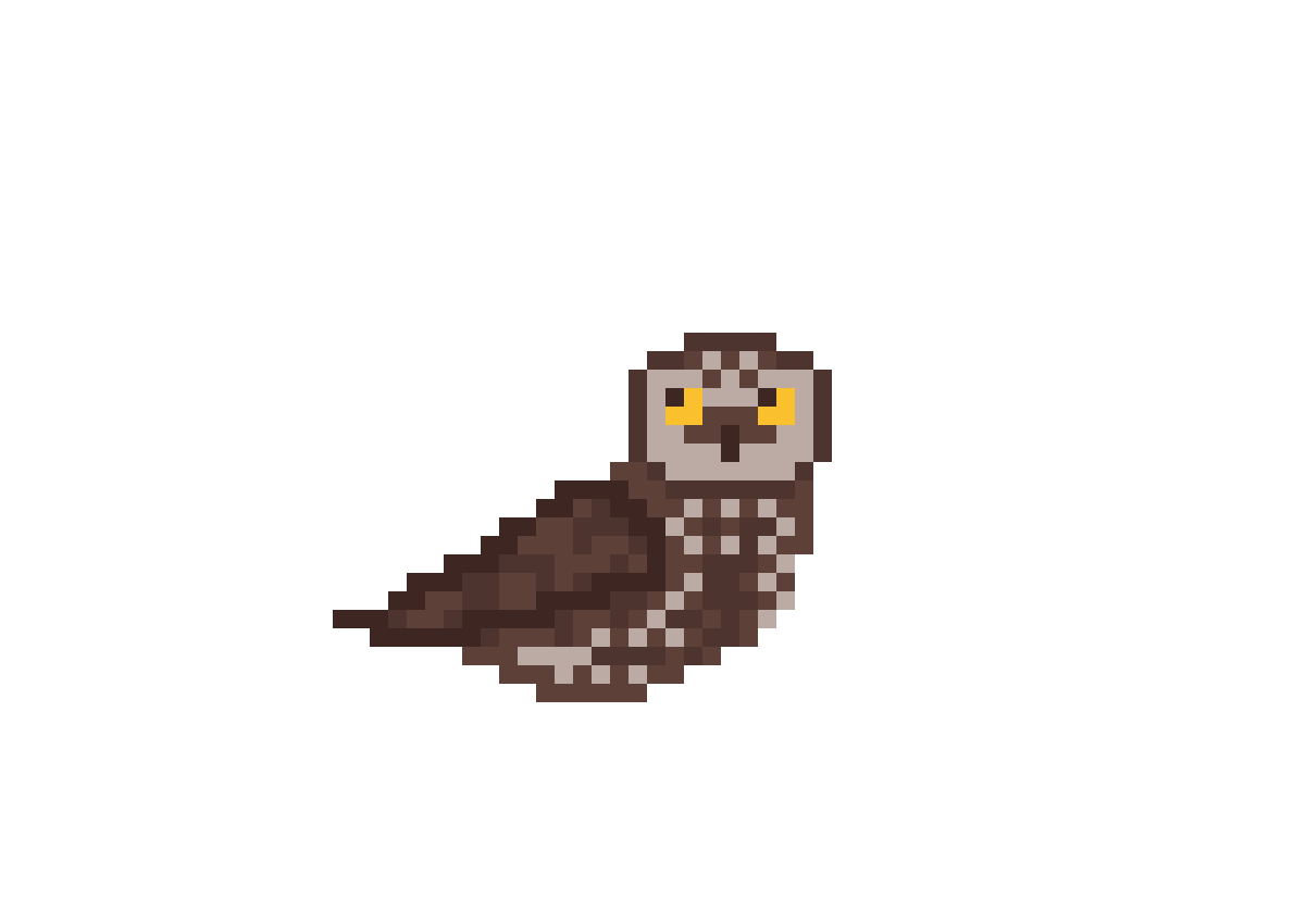 Editing Little Owl - Free online pixel art drawing tool - Pixilart