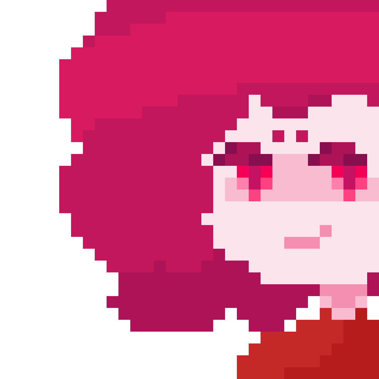 Pixilart - Pink girl by Pixel-dreams