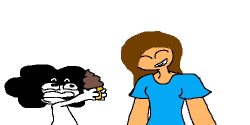 Pixilart - Pelo Giving You Ice Cream Collab! by arkaloegg