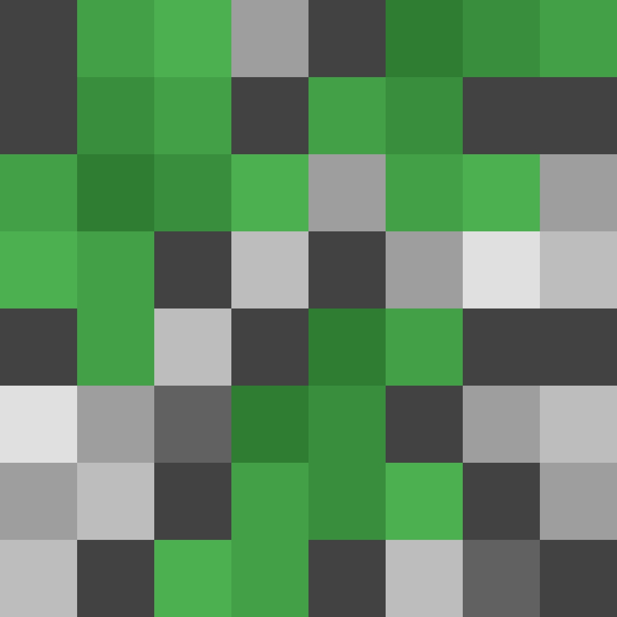 Pixilart - 8bit Mossy Cobblestone by TheTerrified