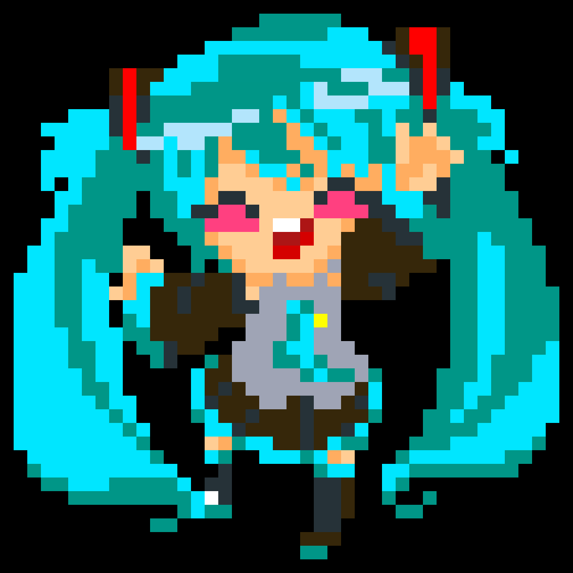 Pixilart - Hatsune Miku by Doctorwho1546
