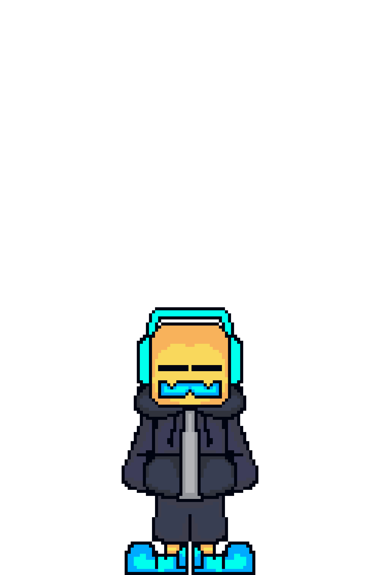 Pixilart - Geometry Dash Sans by Titular