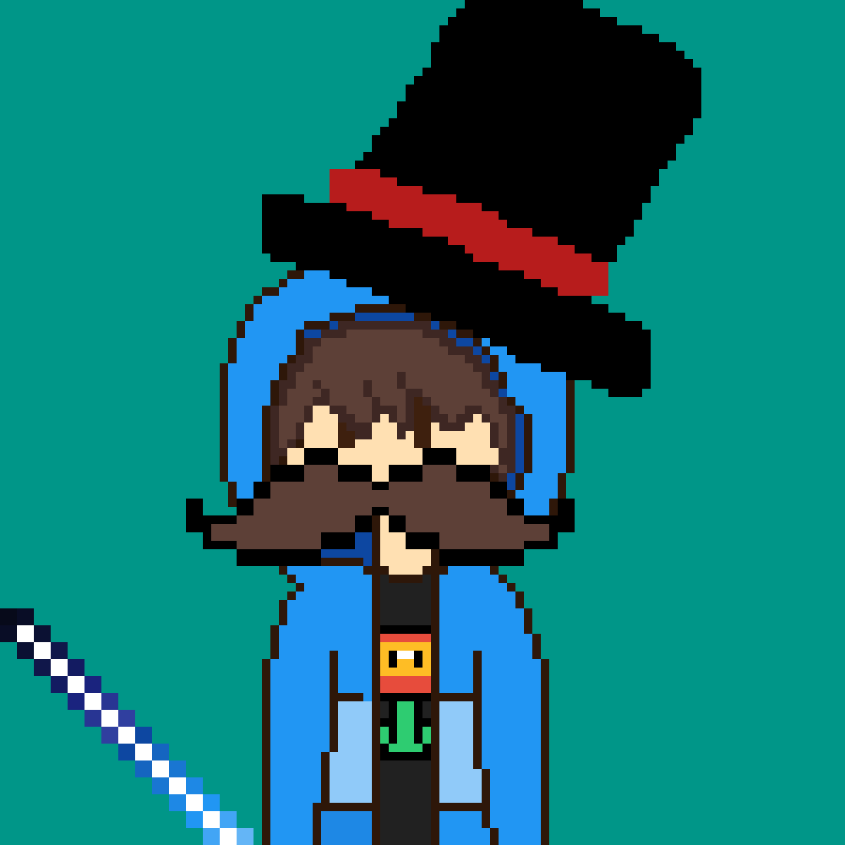 Pixilart - MEstache by infurnorager312