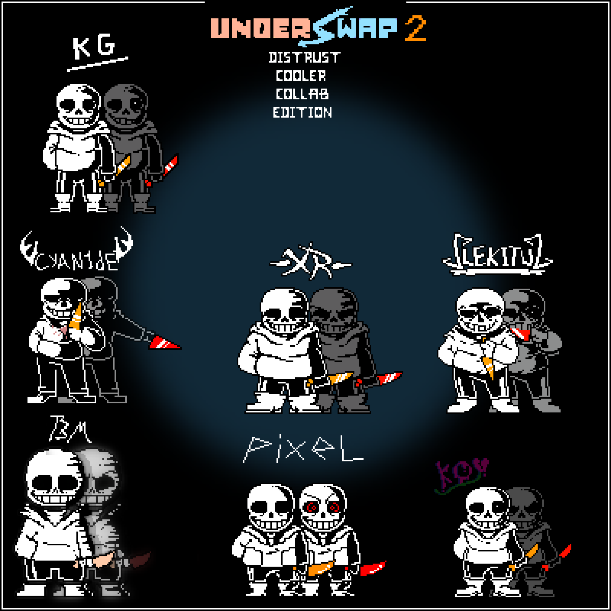 Pixilart - Distrust 2 Collab Edition by KrestedGecko