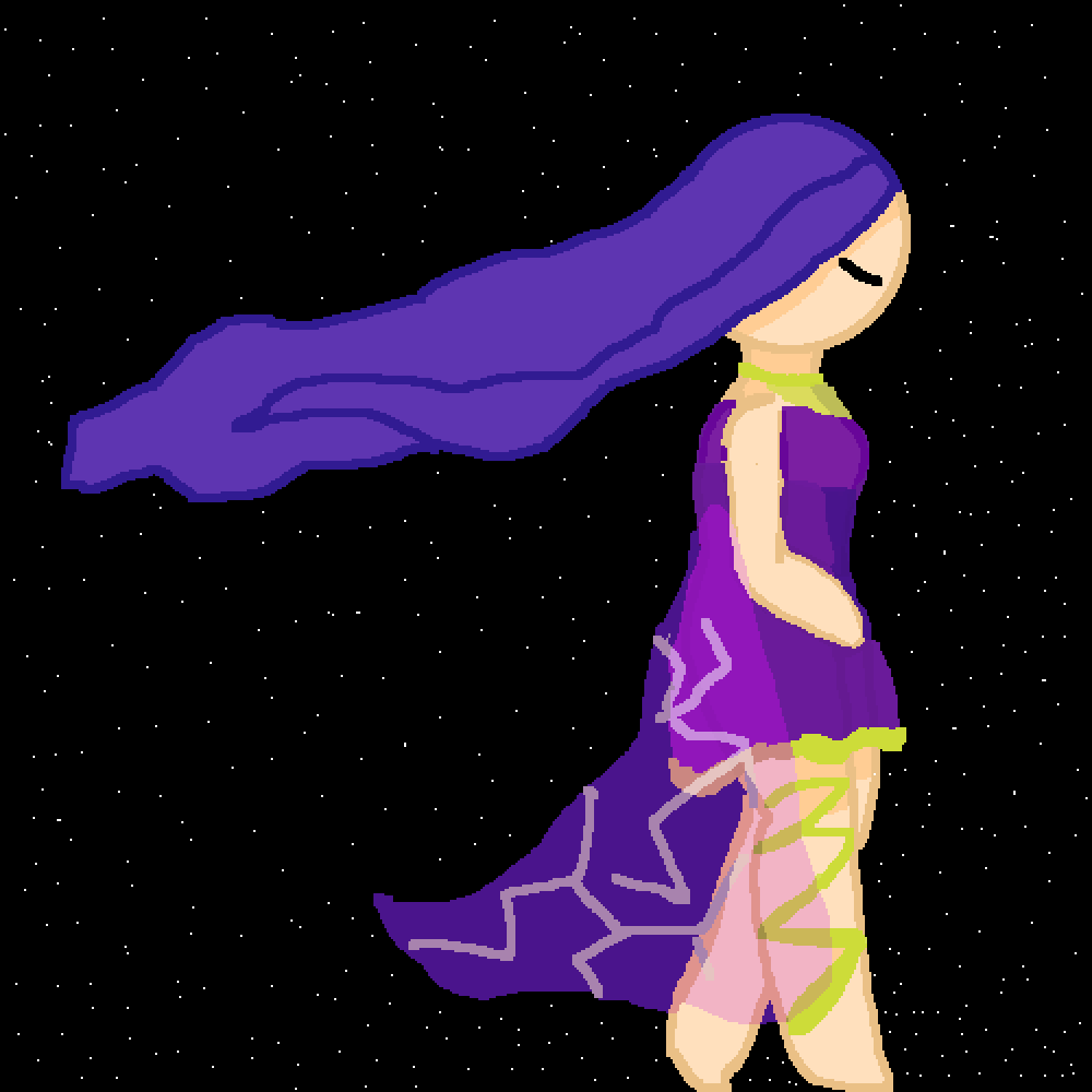 Editing Starry Night - Free online pixel art drawing tool - Pixilart