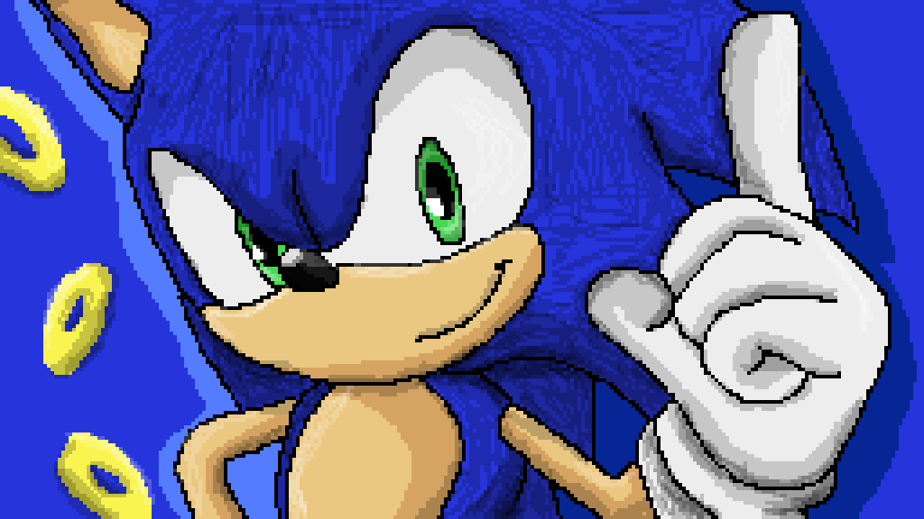 Pixilart - Sonic Speed by DigitalDash
