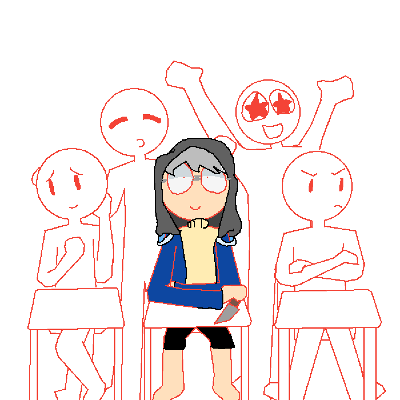 Pixilart - naj!dust tale sans by Anxietys-Gone