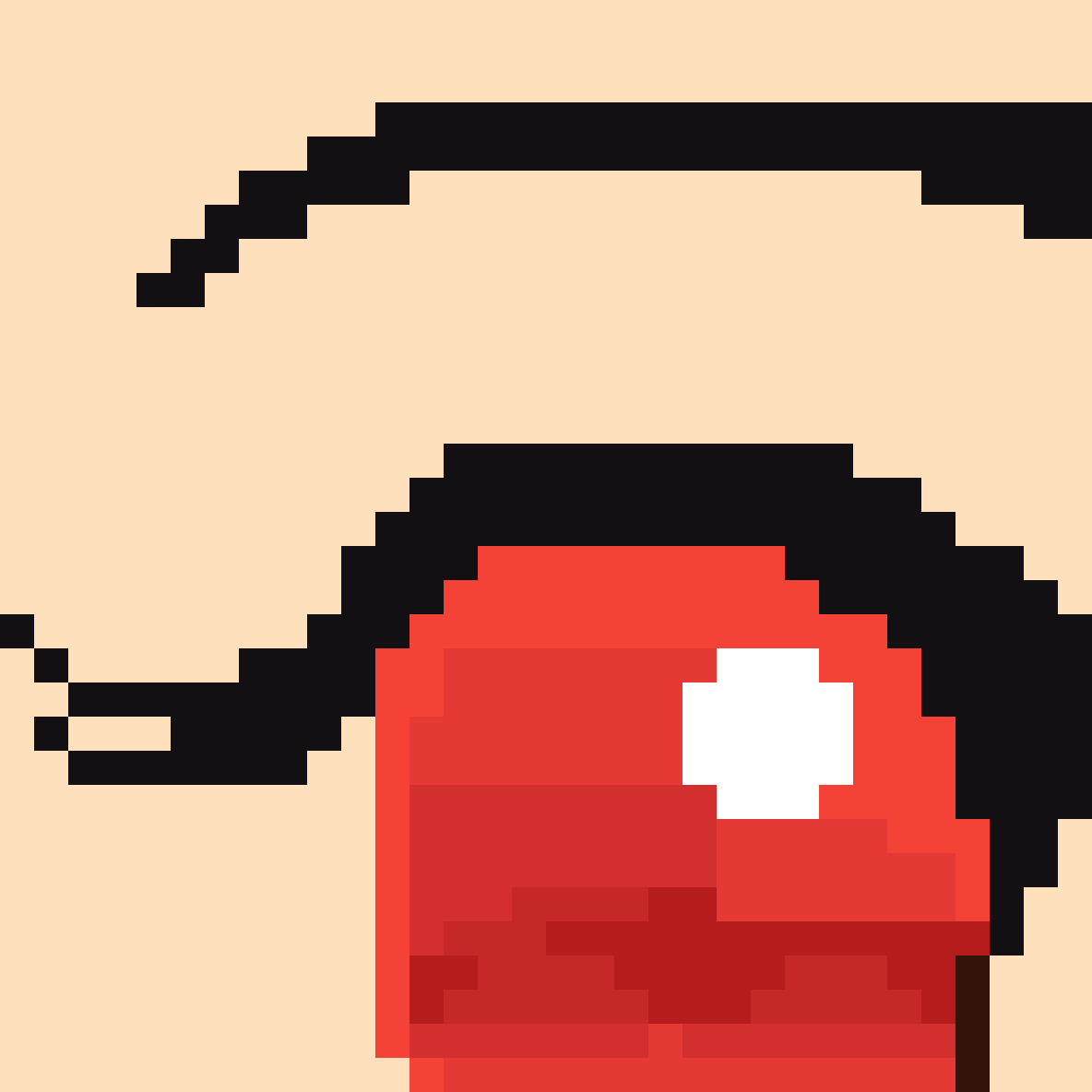 Pixilart - red eye by 24hamile