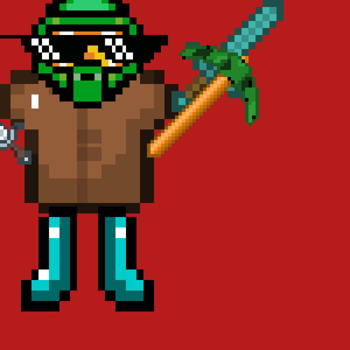 Pixilart - Epic dude by BeepBoopBopBop
