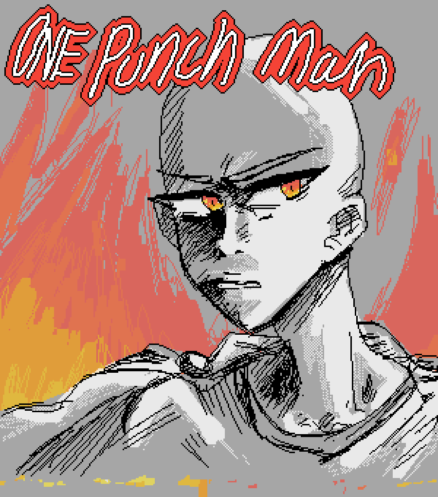 Pixilart - one punch man by Lolilemon