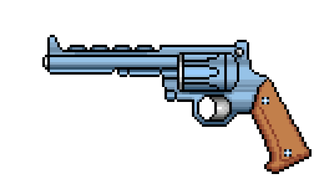 Pixilart - magnum revolver by Dragonslayer