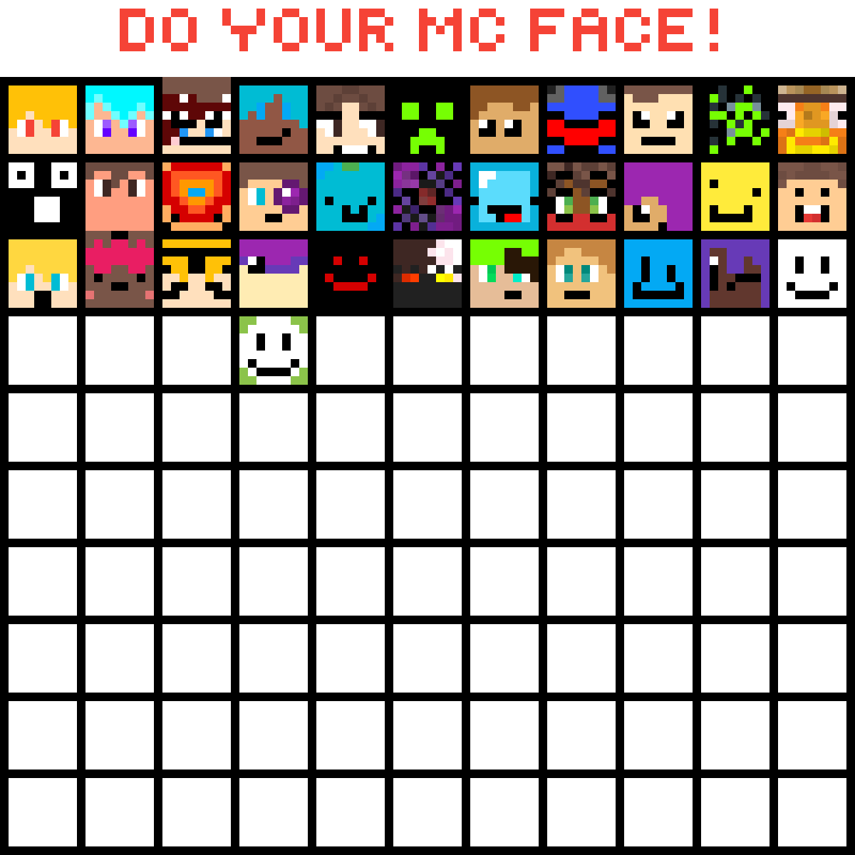 Pixilart - add yo mc face pls by A-normal-drawer