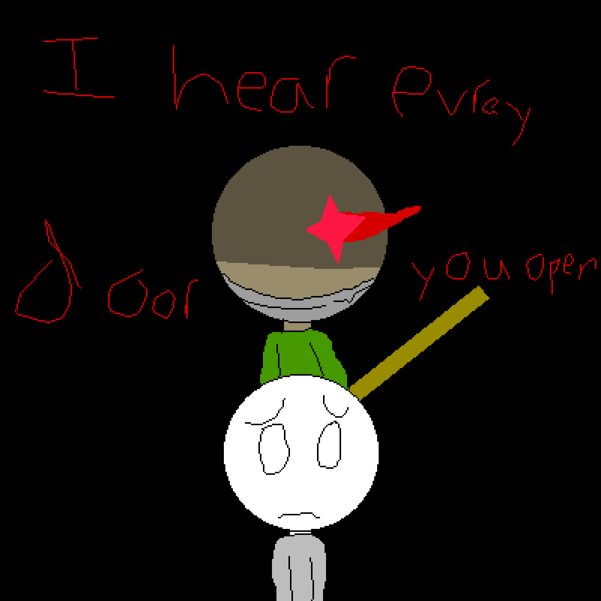 Editing Baldi's angry - Free online pixel art drawing tool - Pixilart