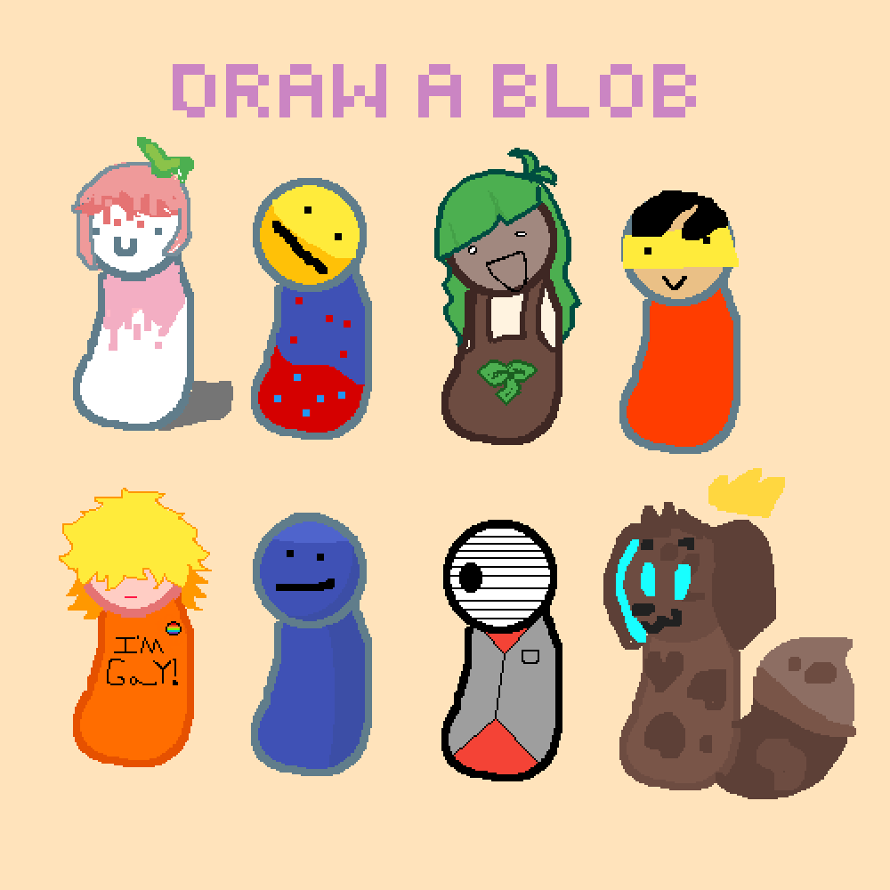 Pixilart - draw a blob by dogwantwaffles
