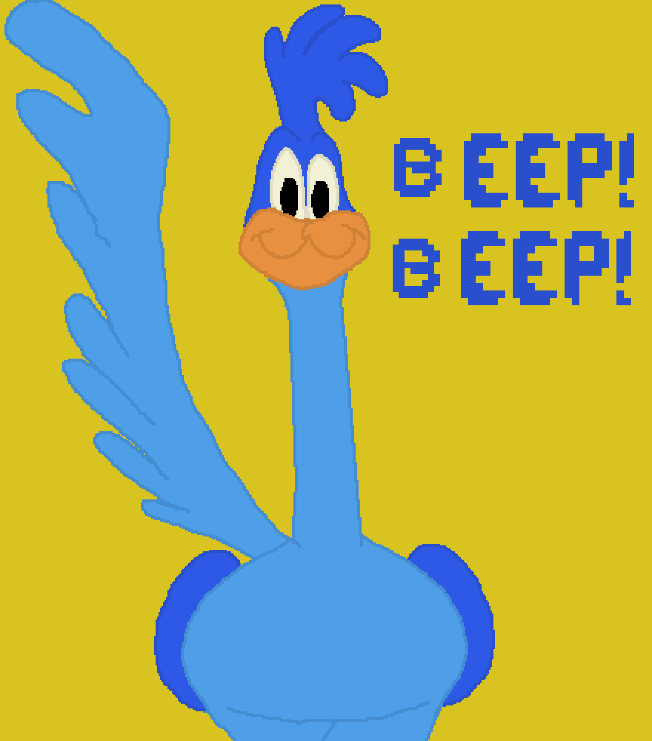 Pixilart - road runner by cailhart983