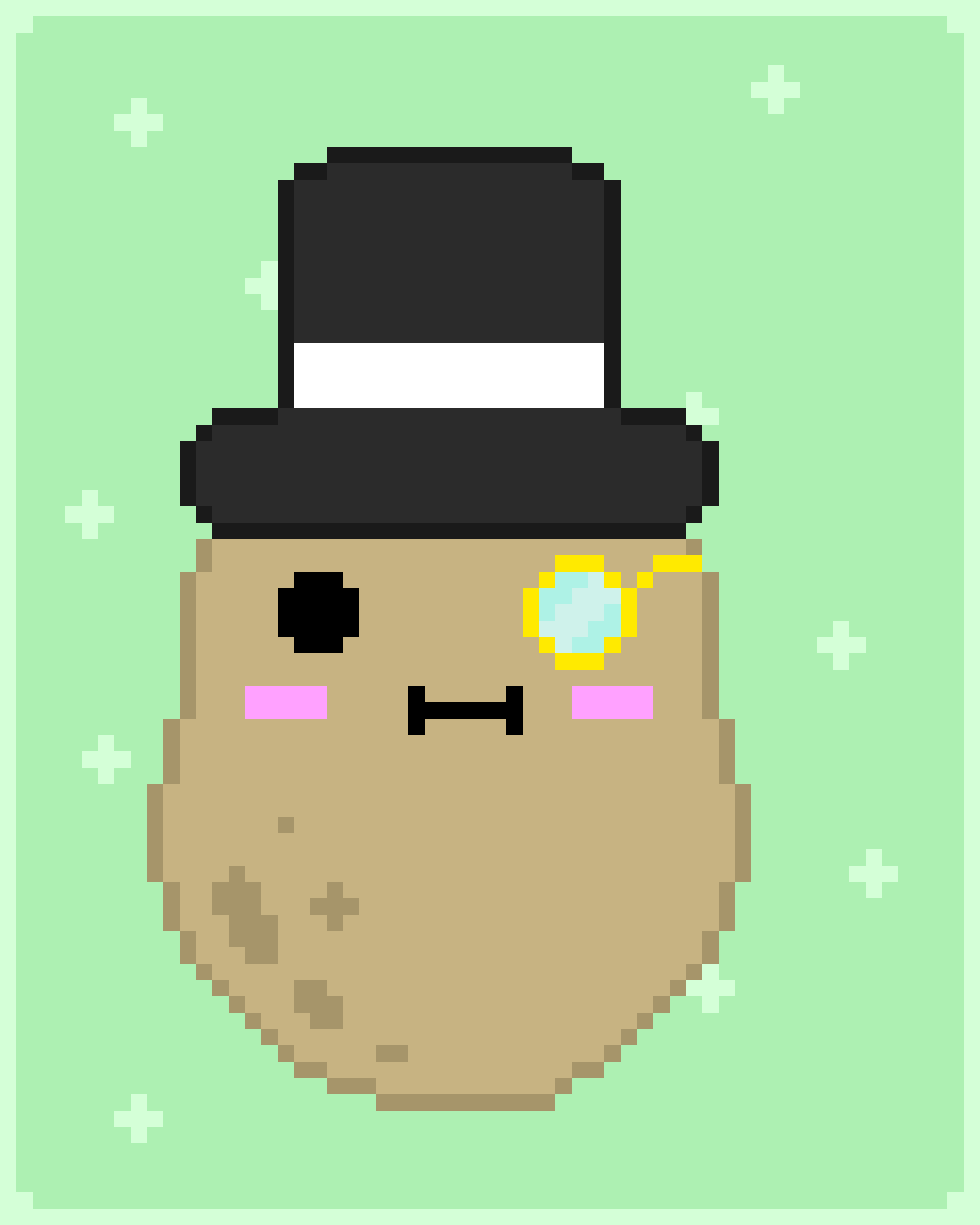 Pixilart - Fancy Potato UwU by The-Prism