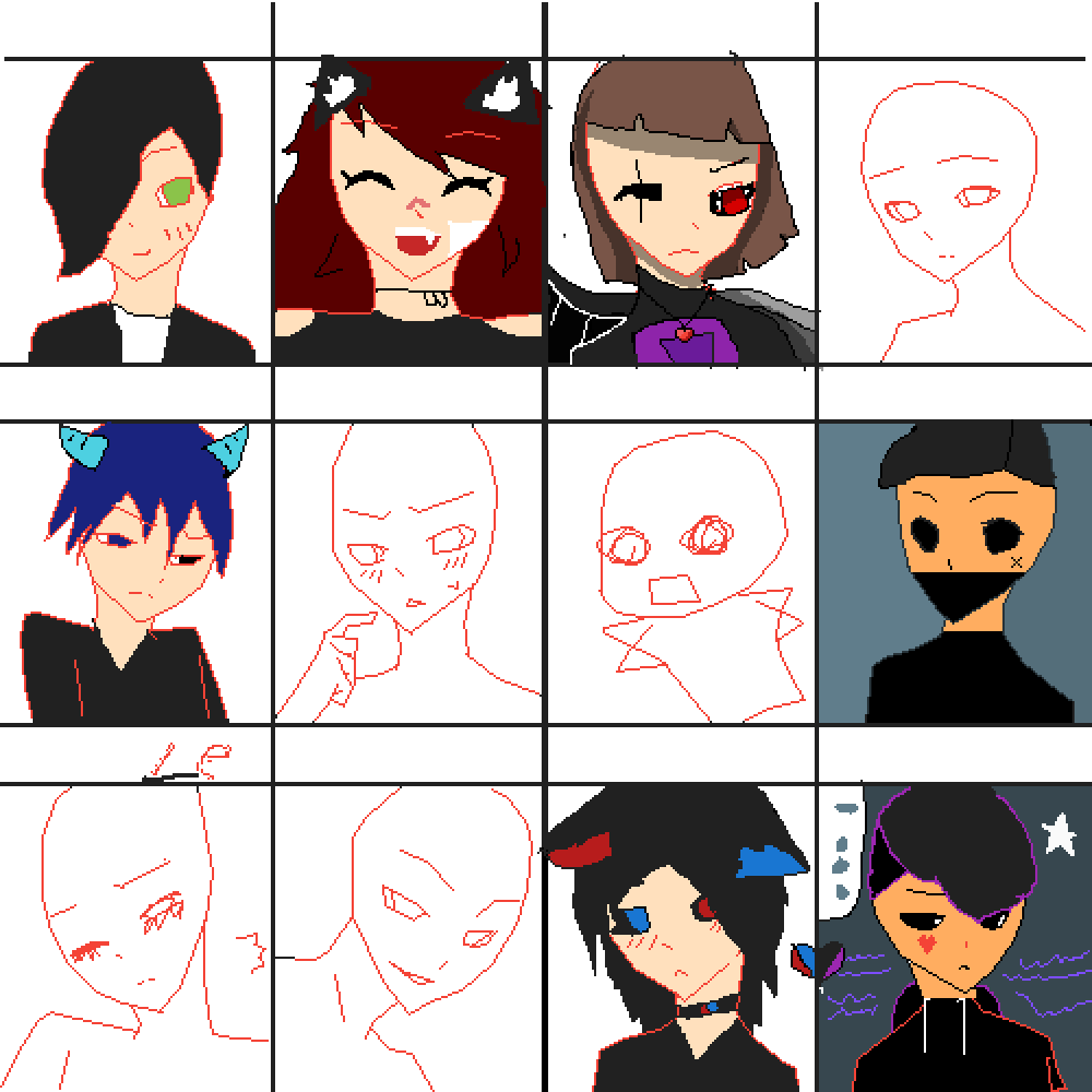 Pixilart - Collab) Picture day update by Luiangelliget