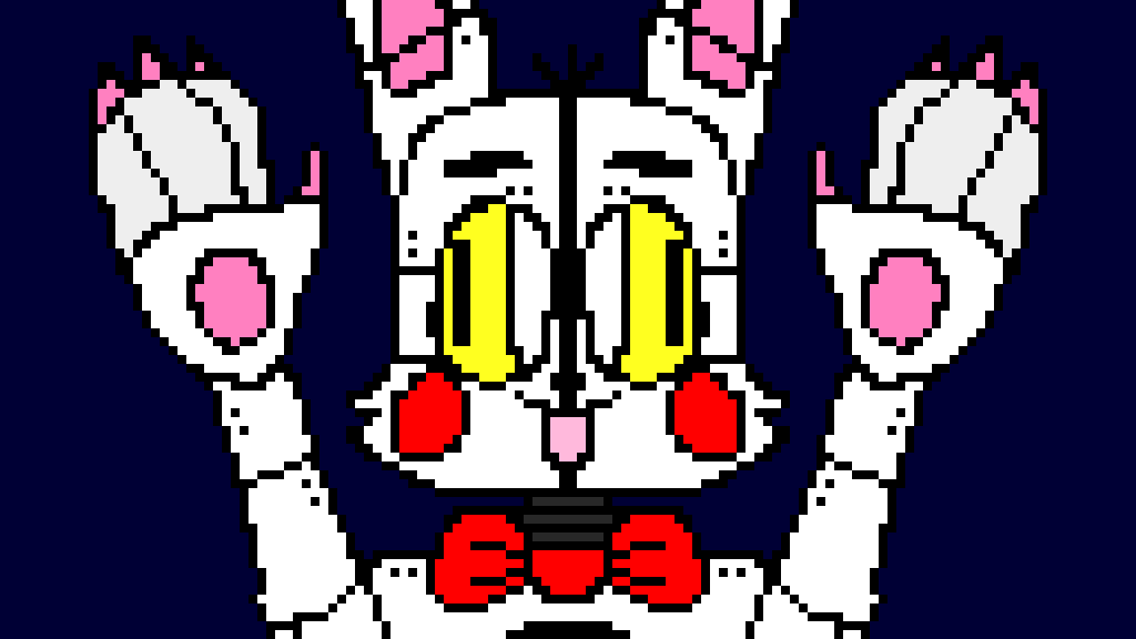 Pixilart - Derpy FNAF Sister Location Funtime Foxy..... Idk by electro-faux