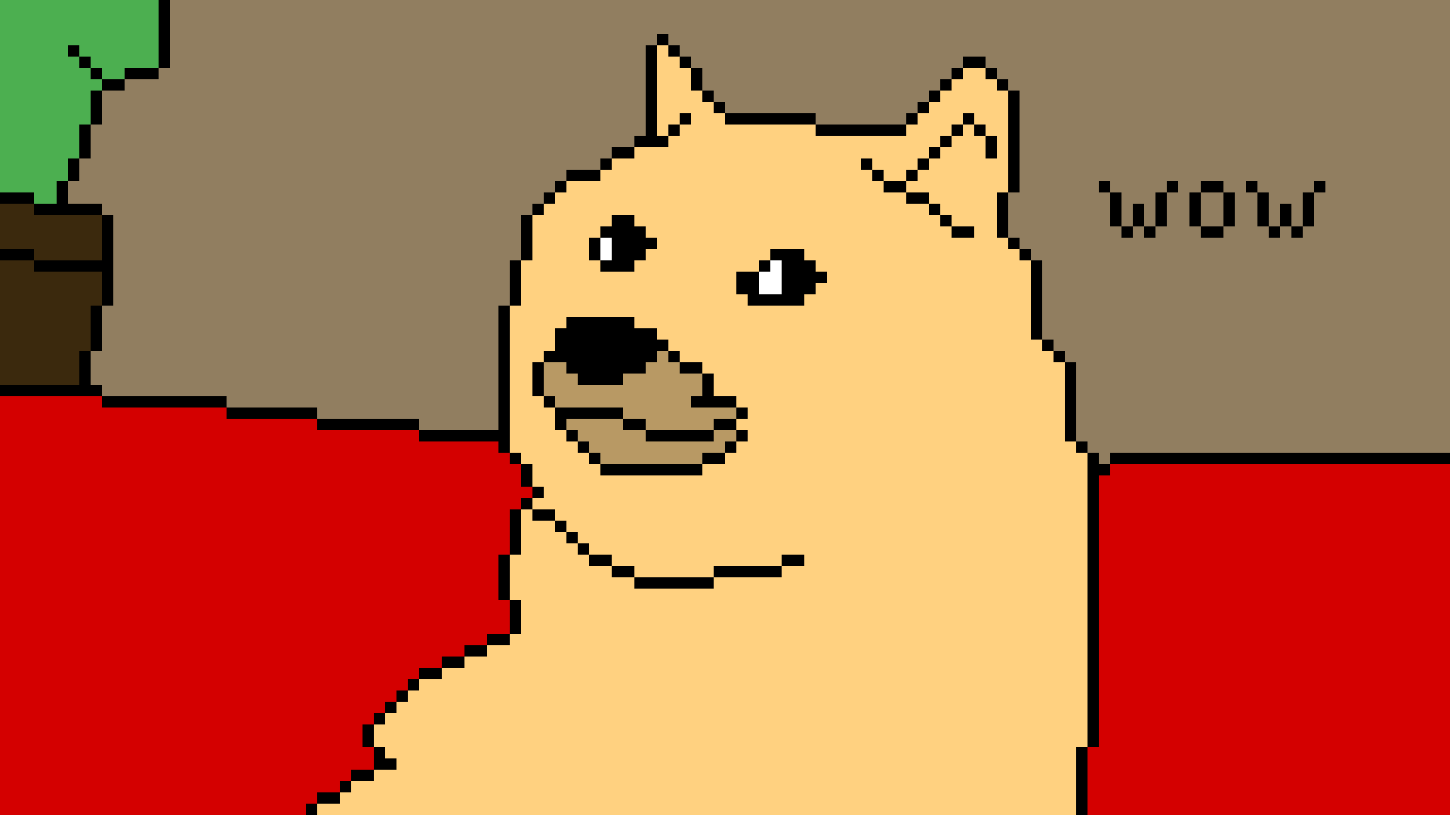 Pixilart - Doge by Close