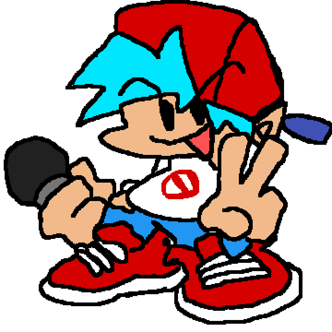 Pixilart - FNF BF by Km200