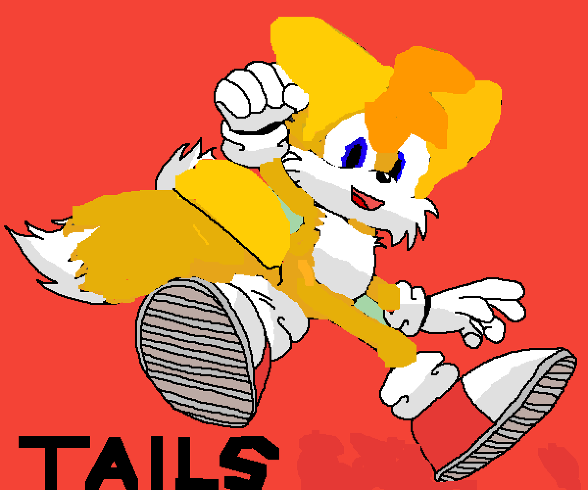 Editing Tails - Free online pixel art drawing tool - Pixilart